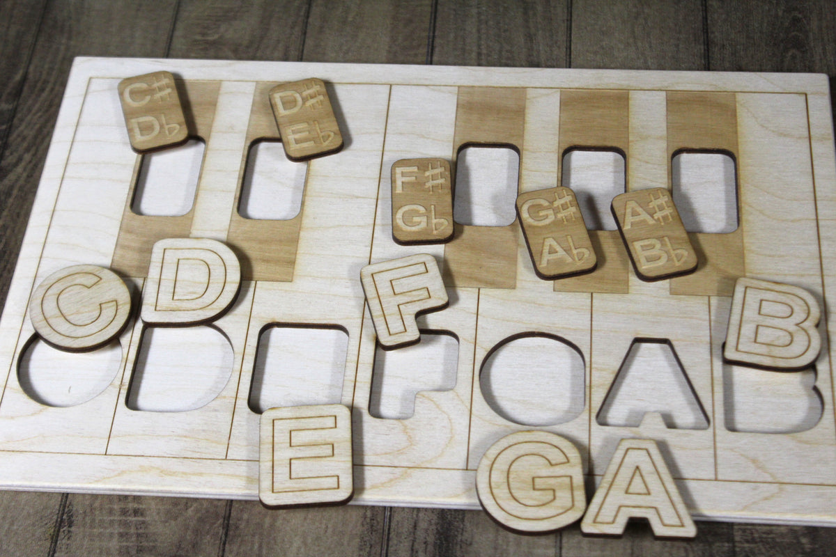 Keyboard Note Recognition Puzzle – Epicycle Designs